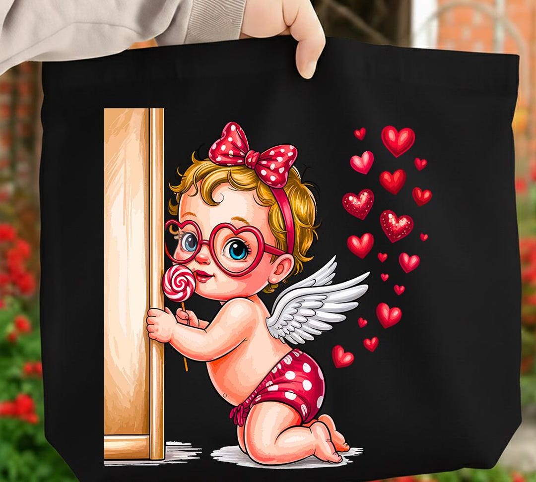 Cupid Coquette Knot PNG, Cupid Retro Vibes Png, Cupid Valentine Png ...