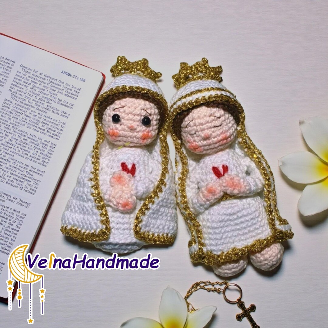 Our Lady of Fatima Keychain, Mother Maria Keychain, Virgin Mary Fatima ...