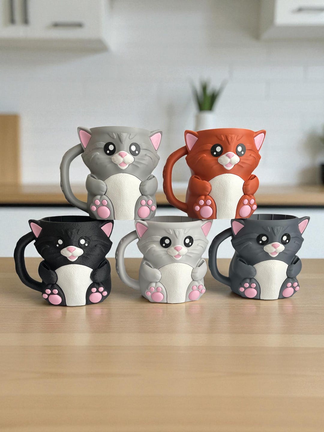 Cuddles the Cat Ice Cream Pint Holder | Also Left-handed and Fuzzy Skin ...