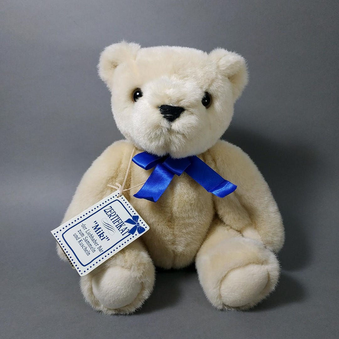 MIKI Teddy Bear. Vintage Plush Stuffed Toy by Althans Club. 1992 ...