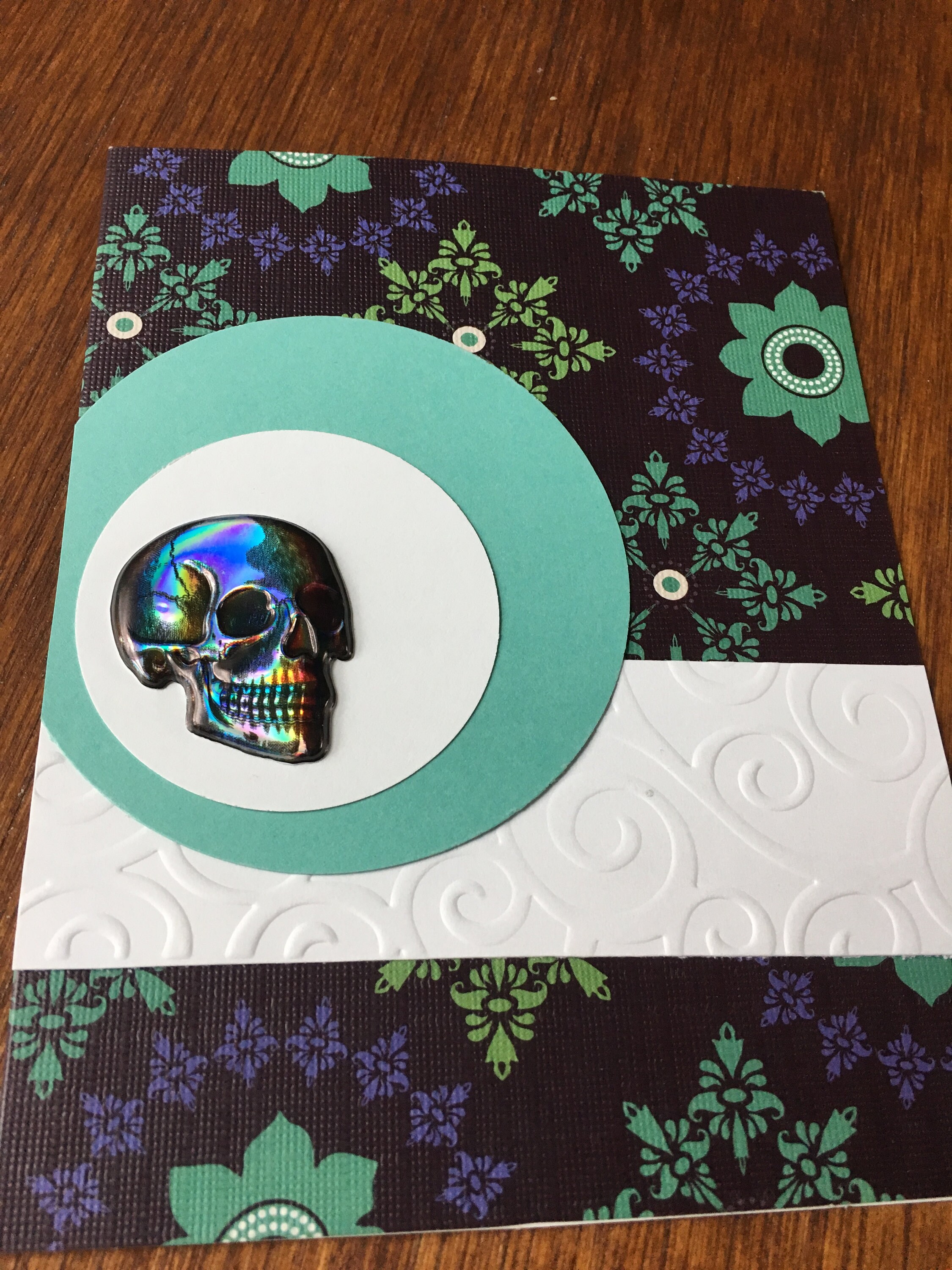Skull Card Choose Design | Etsy