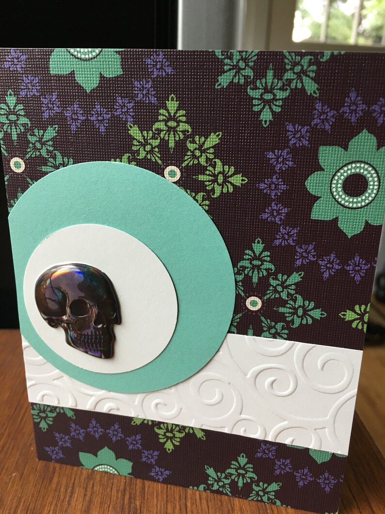 Skull Card Choose Design - Etsy