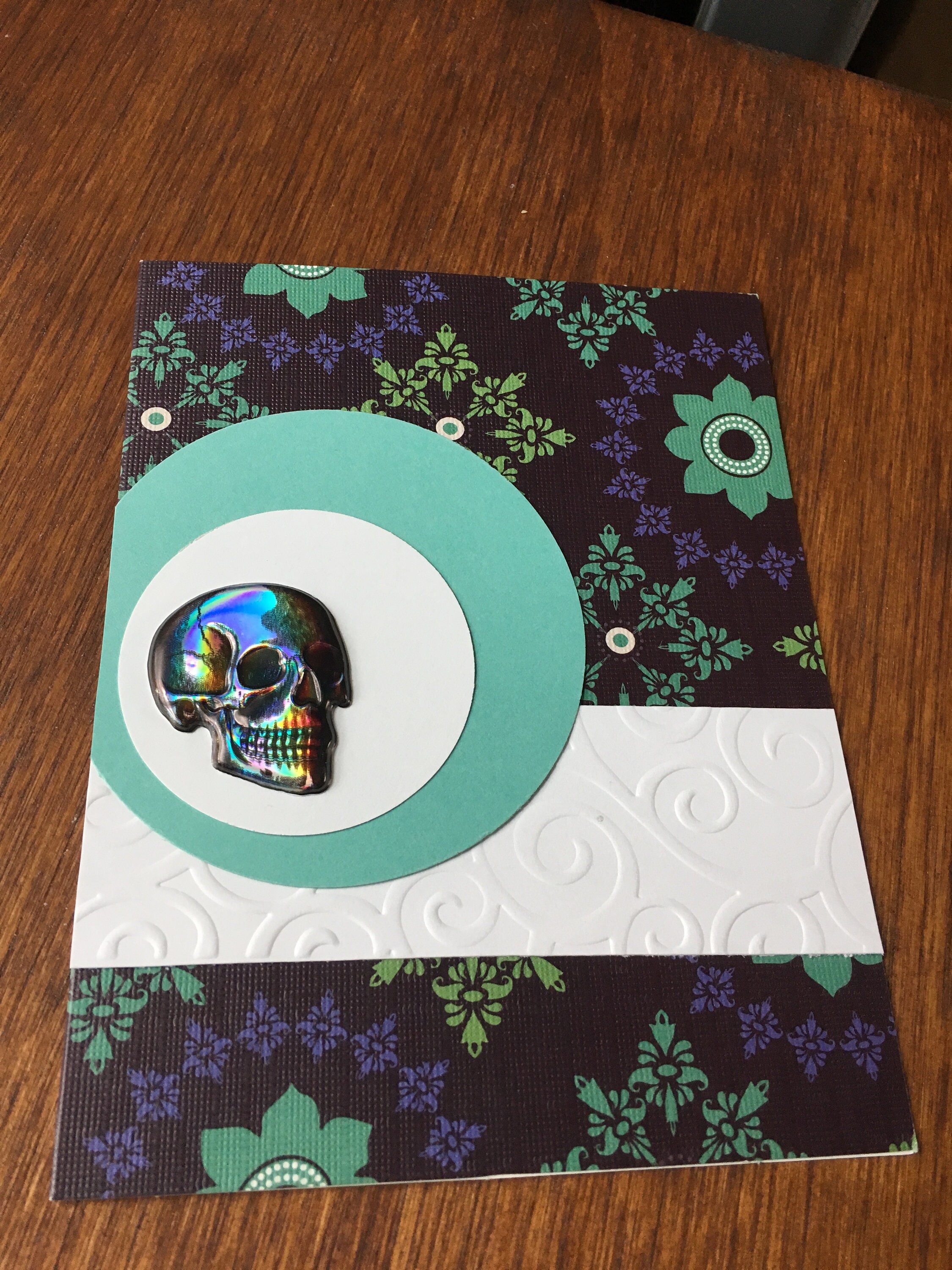 Skull Card Choose Design | Etsy