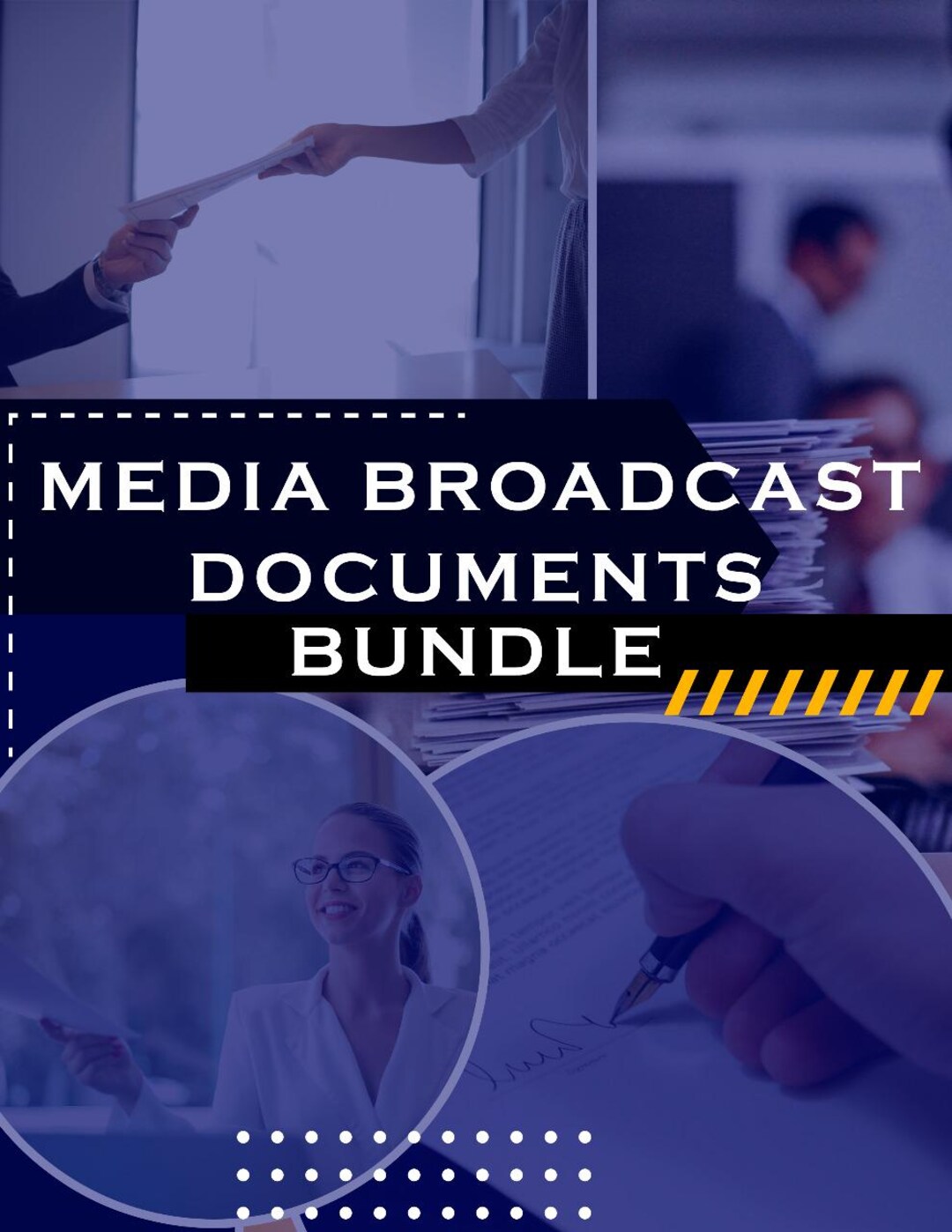 Media Broadcast Legal Documents Bundle - Etsy