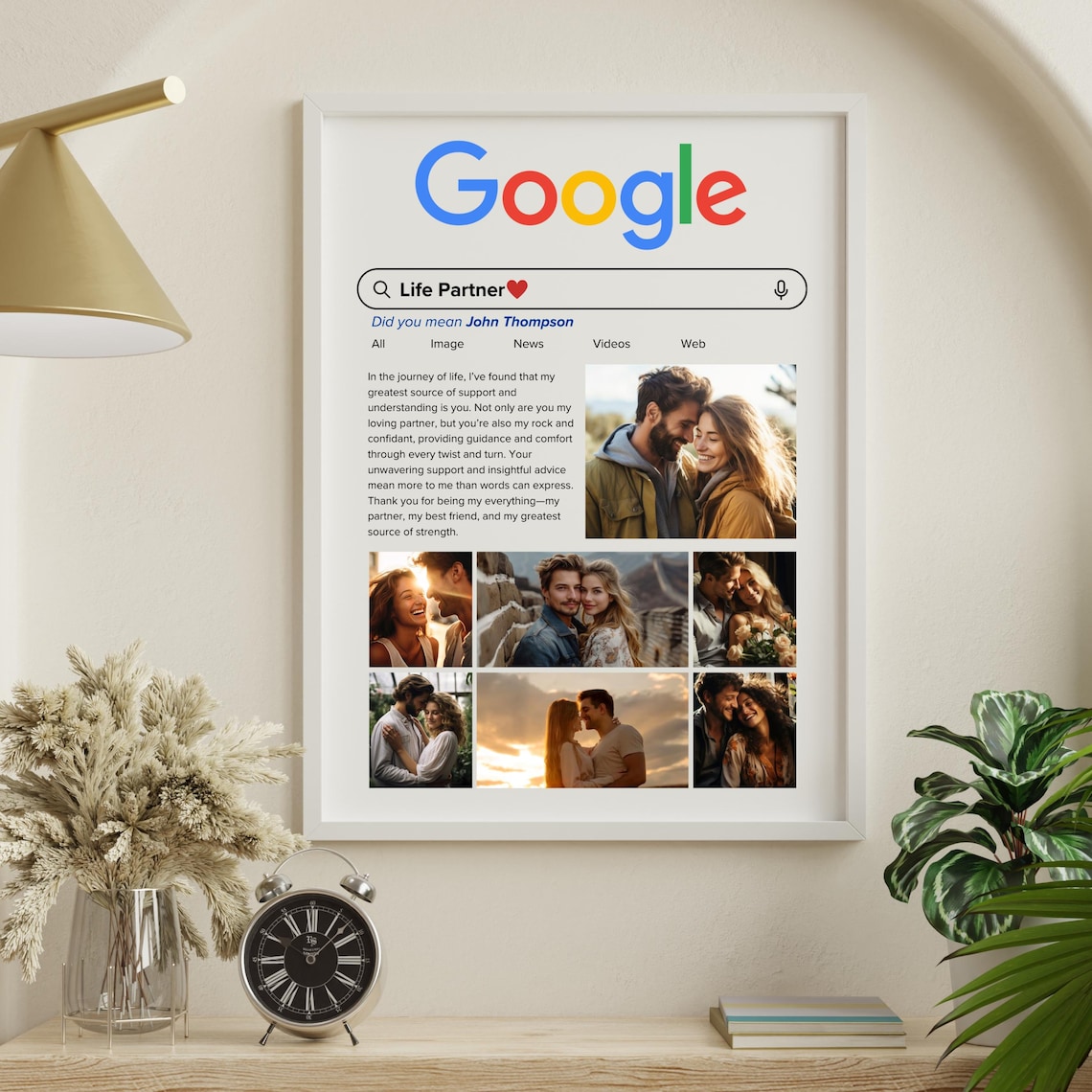 Editable Google Search Photo Collage Templates, Customizable Social ...