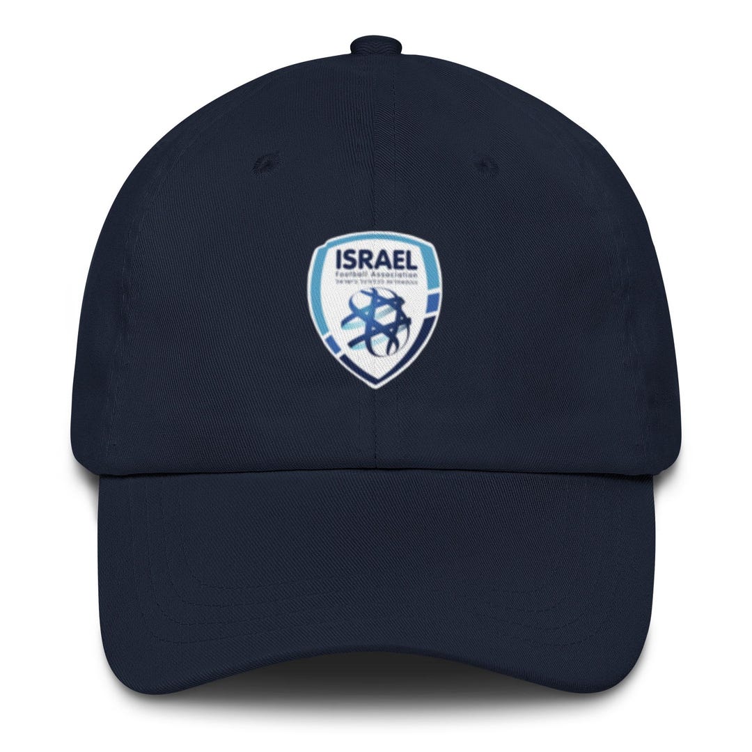 Israel Soccer Hat – Adjustable Football Cap – Israel National Team Gift ...