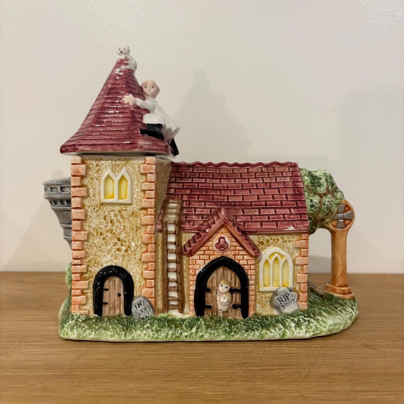 Ceramic Churches Vintage - Etsy UK
