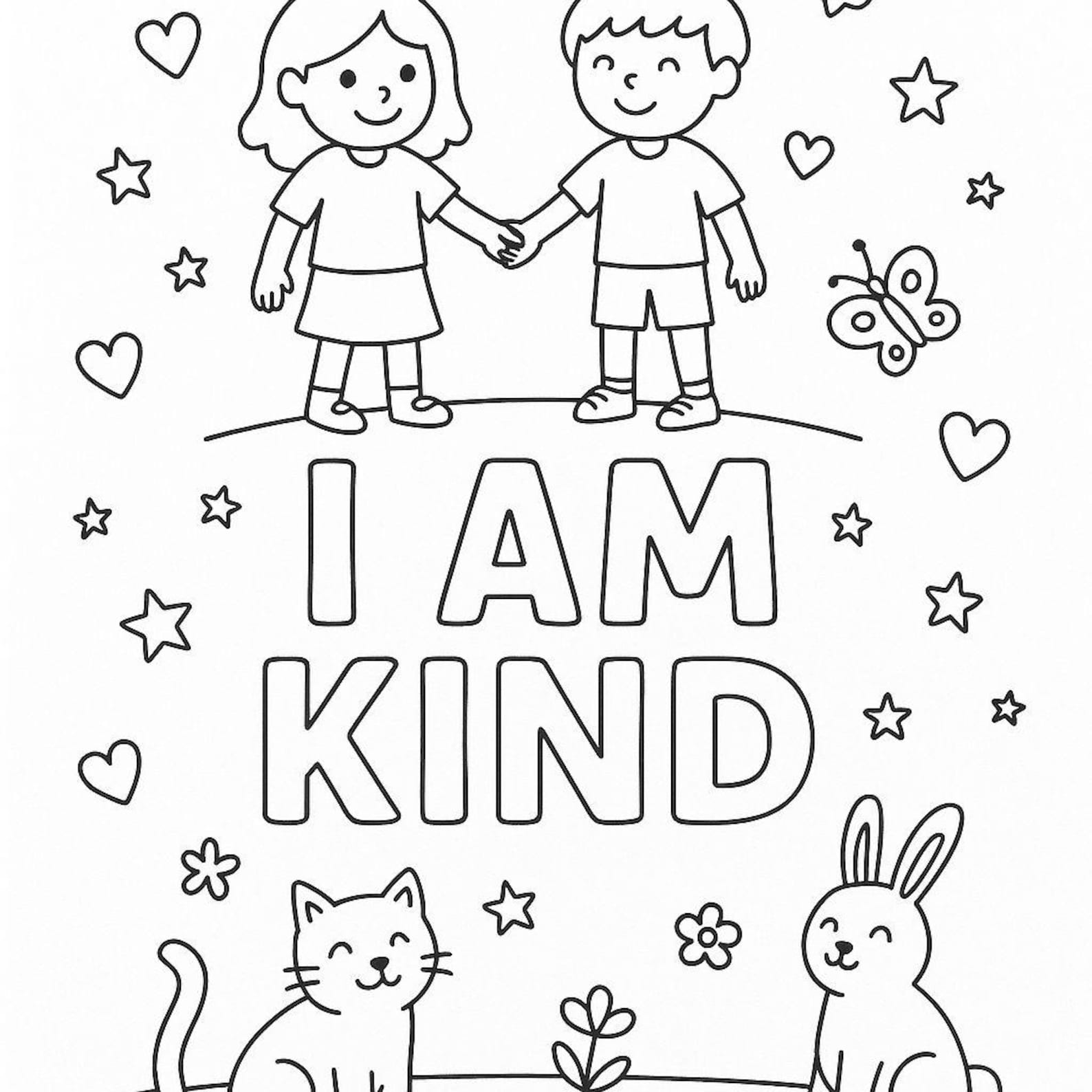 Love Grows Here Coloring Pages - Etsy