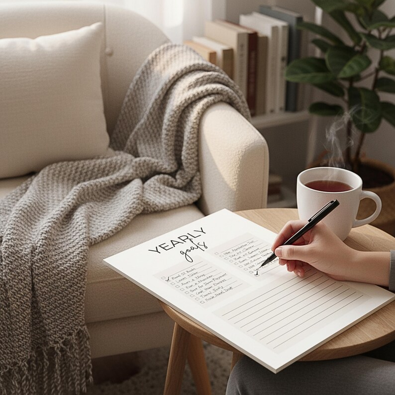 2026 Planner Printable PDF Digital Download Minimalist Design Blush ...