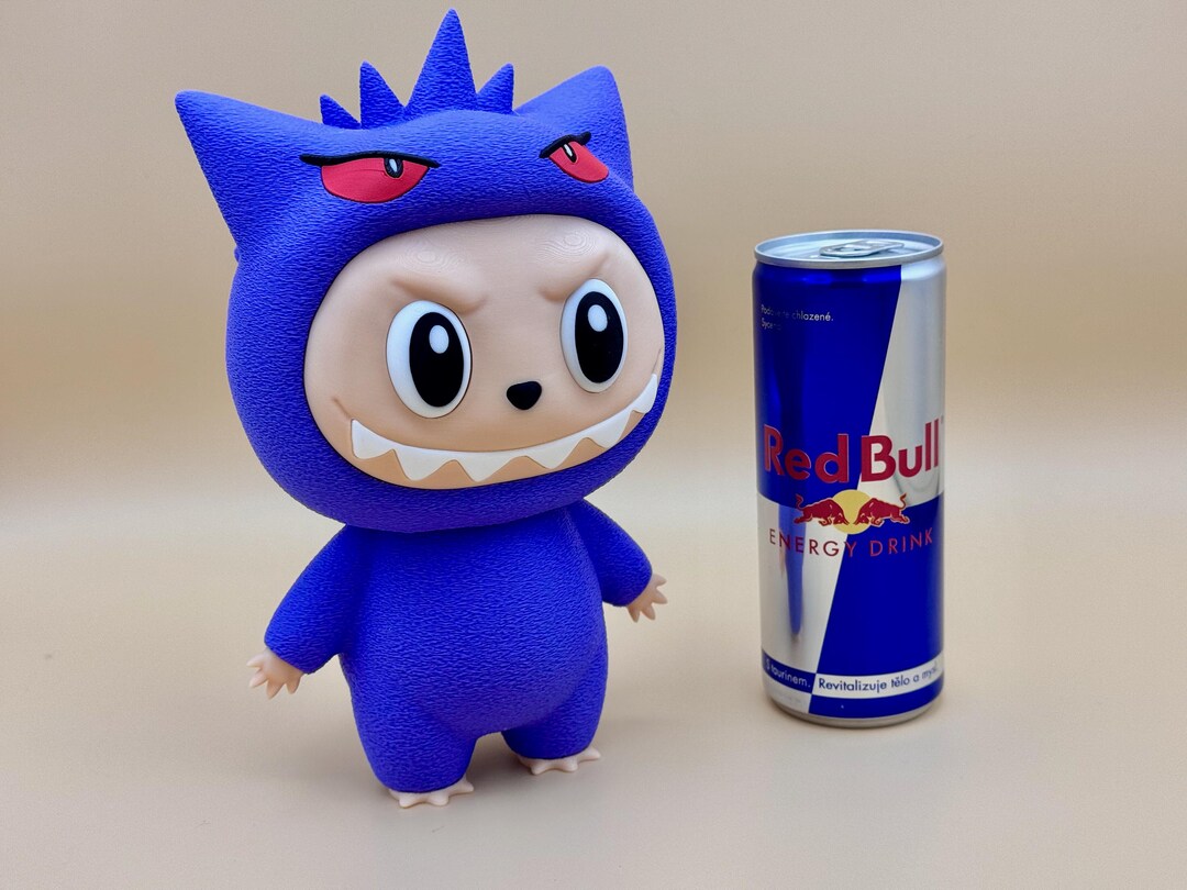 Labubu Gengar Fan-art 20cm Tall Ship From Austria - Etsy