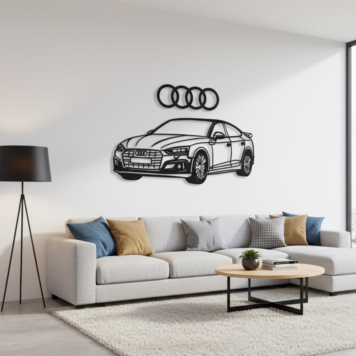 Audi A5 Sportback Silhouette – Laser Cut File (DXF, DWG) - Etsy