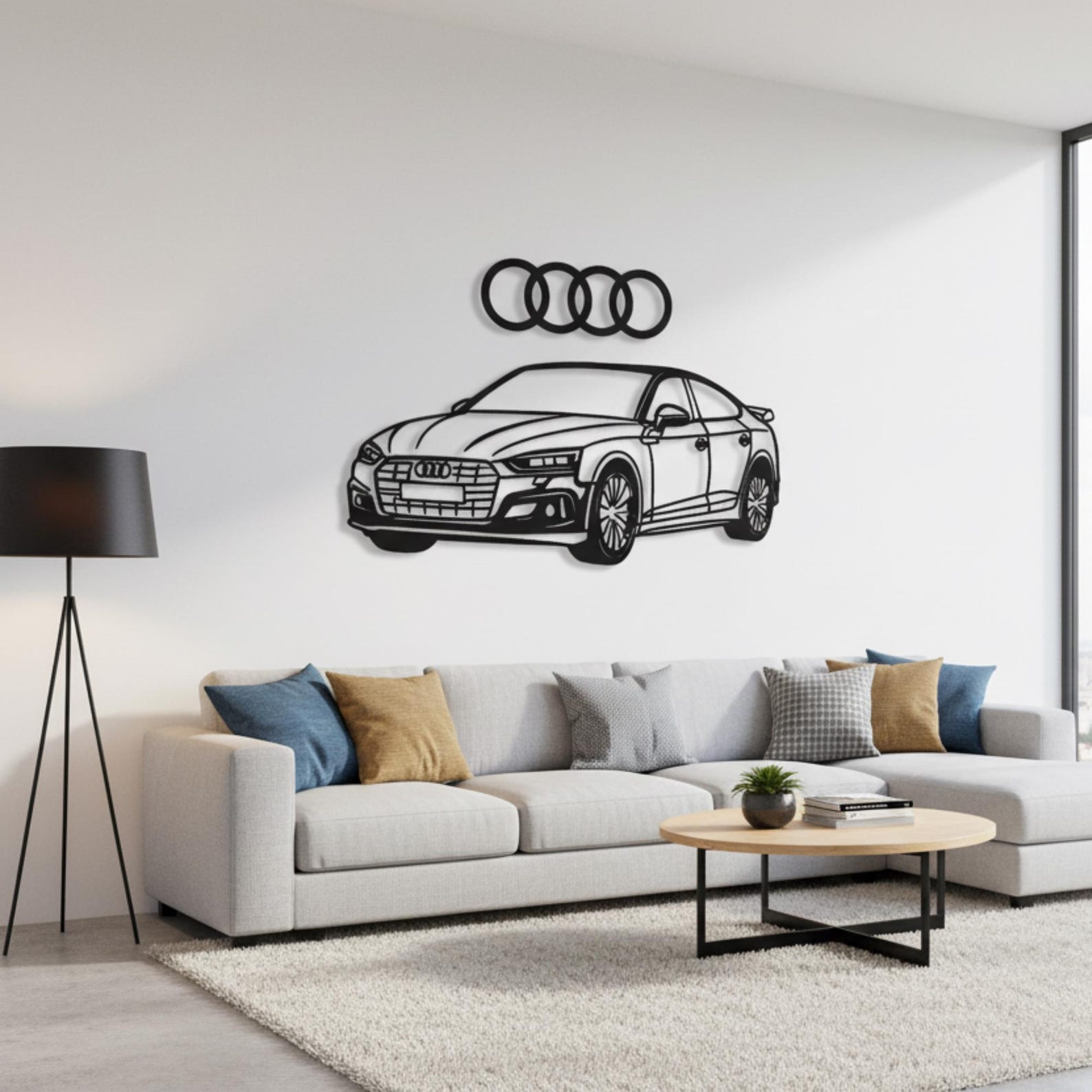 Audi A5 Sportback Silhouette – Laser Cut File (DXF, DWG) - Etsy