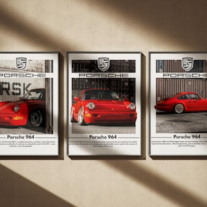 Iconic 90s Car Poster Pack – Vintage Coupe Wall Art (digital Download ...