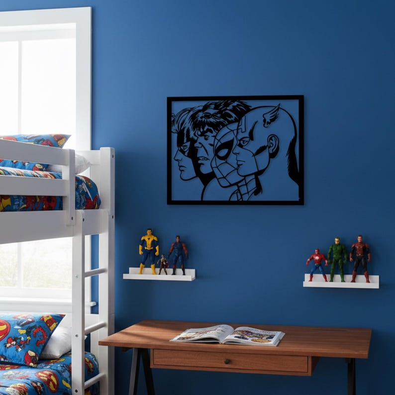 Superheroes Laser Cut Bundle | Marvel & DC Silhouettes | Dxf Dwg Svg ...