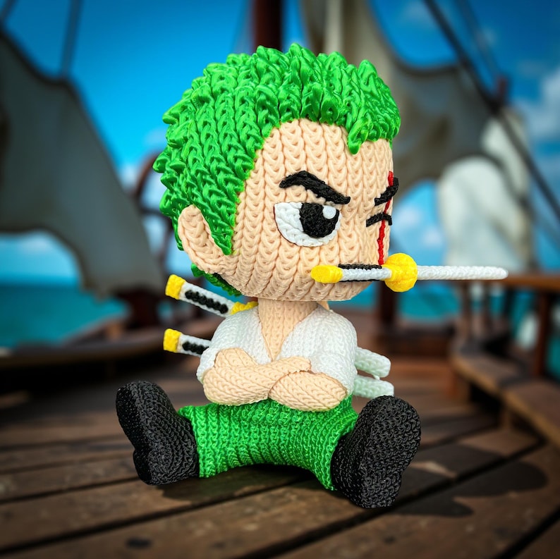 3D Printed Amigurumi Pirate Characters – Choose From 3 Models ...