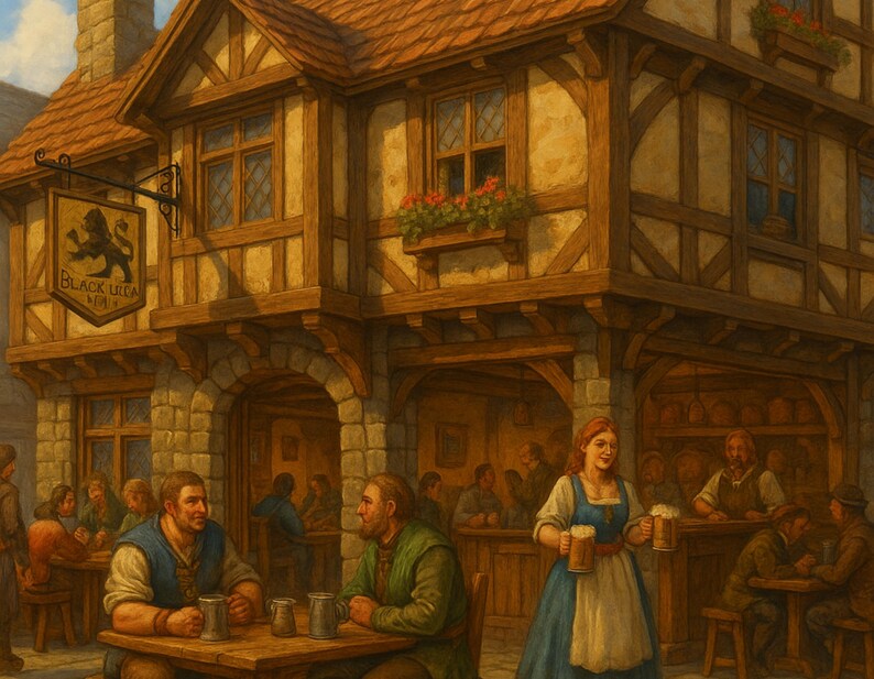 Taverns & Inns of the Forgotten Realms Wall Calendar 2026 | Fantasy DND ...