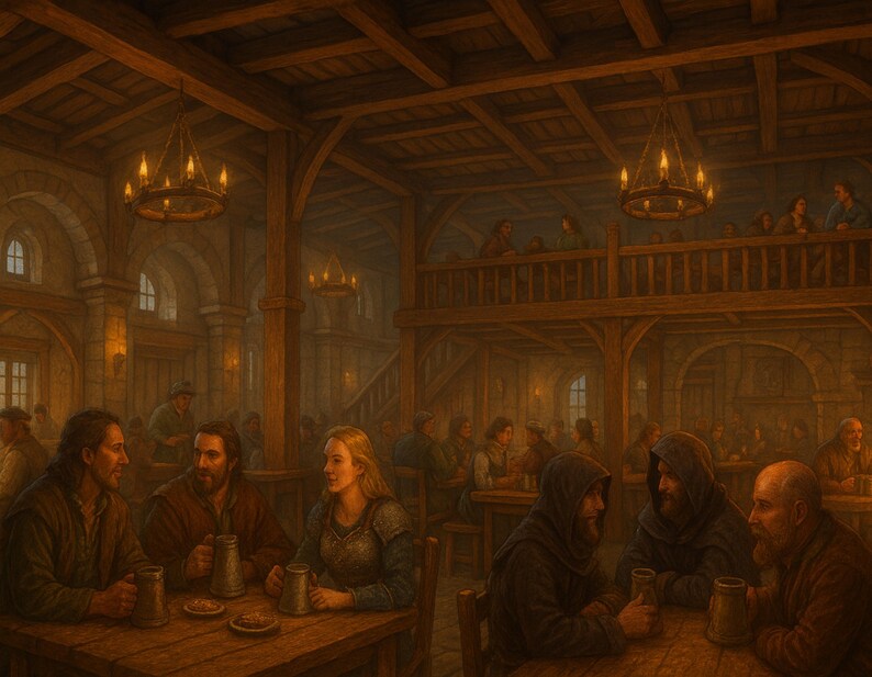 Taverns & Inns of the Forgotten Realms Wall Calendar 2026 | Fantasy DND ...