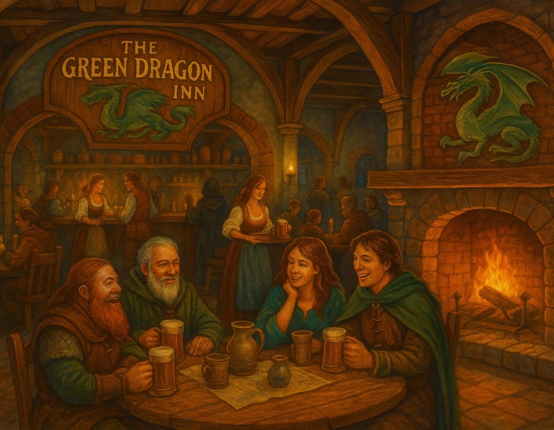Taverns & Inns of the Forgotten Realms Wall Calendar 2026 | Fantasy DND ...