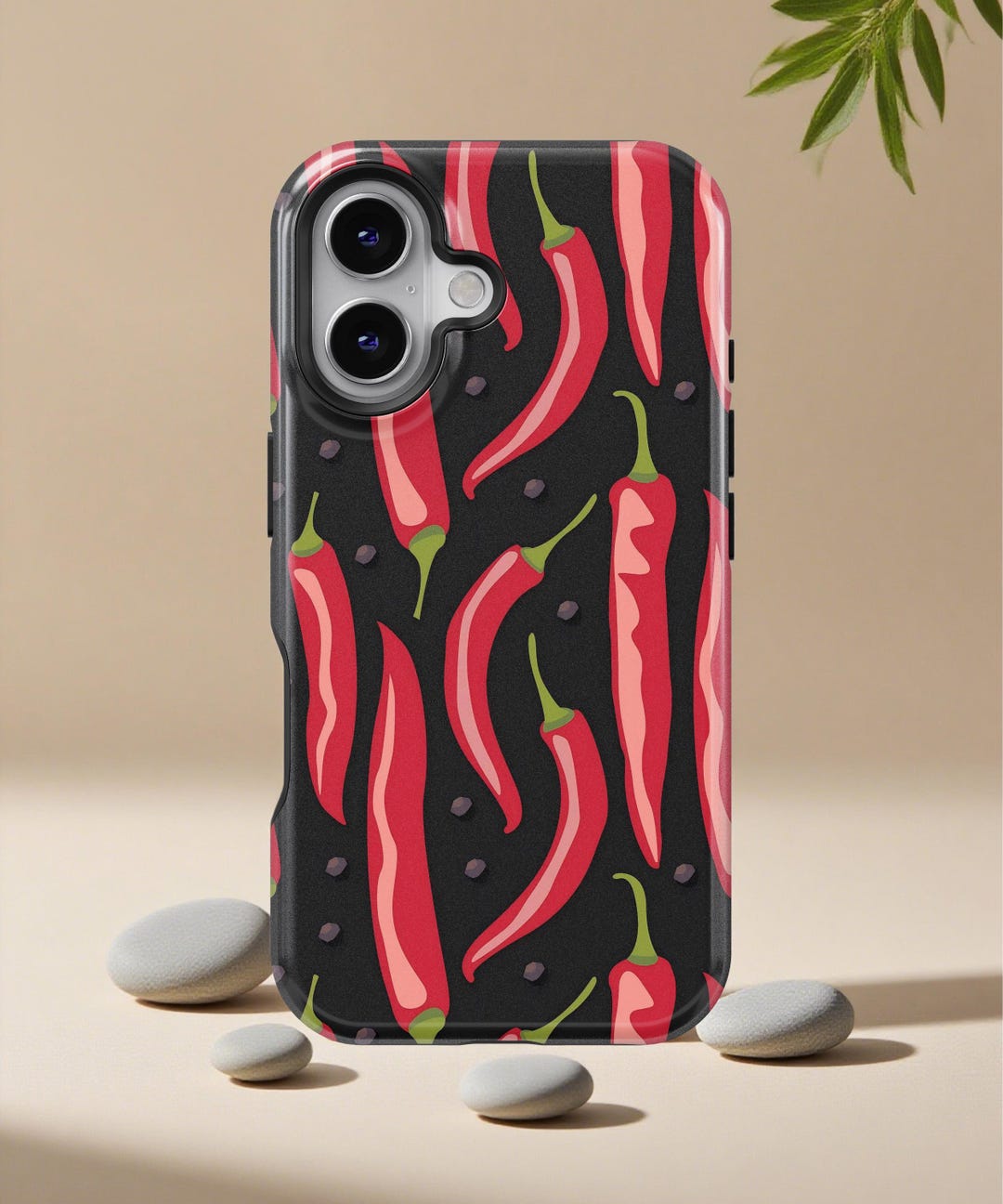 Fun Chili Pepper Food Design Magsafe Phone Case for iPhone 17 16 15 14 ...