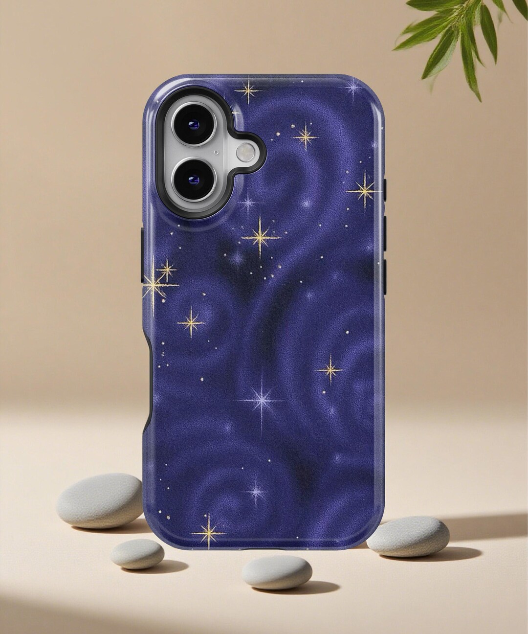 Twinkle Night Phone Case Stars Y2k Collage Cover for iPhone 17 16 15 14 ...