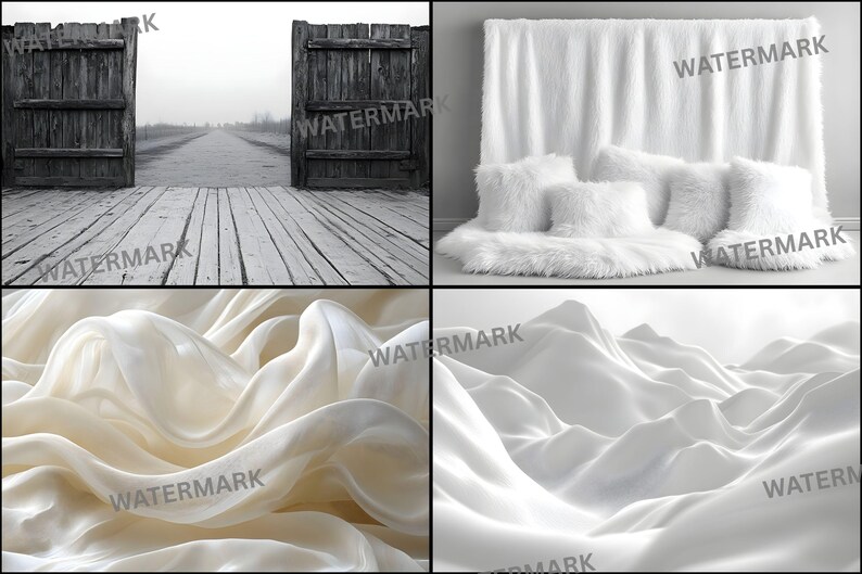 White Studio Backdrop Collection, Photo Backgrounds for Photography ...