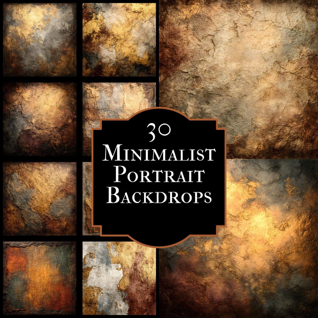 30 Brown Rustic Portrait Backdrops | Rustic Gold and Brown Digital ...