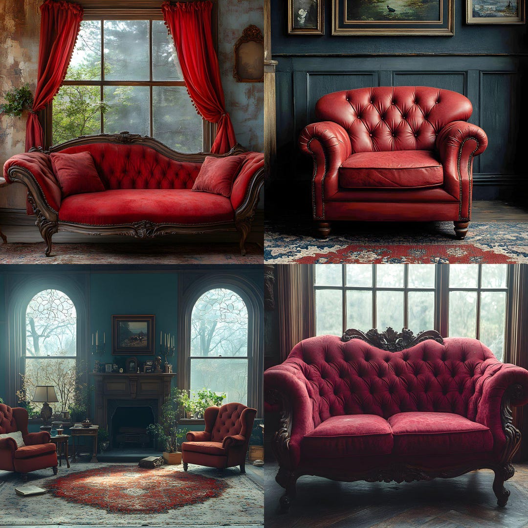 Victorian Photography Backdrop Set: Elegant Cinematic Digital ...