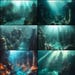 Atlantis Digital Backdrop, Underwater Fantasy Background, Mythical City ...