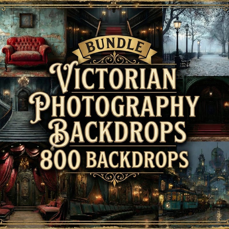 Victorian Gothic Backdrop - Etsy