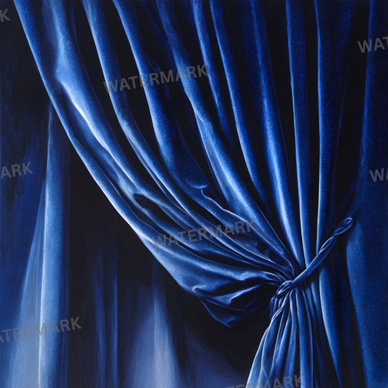 Blue Velvet Photography Backdrop: Elegant Texture, Studio Portrait ...
