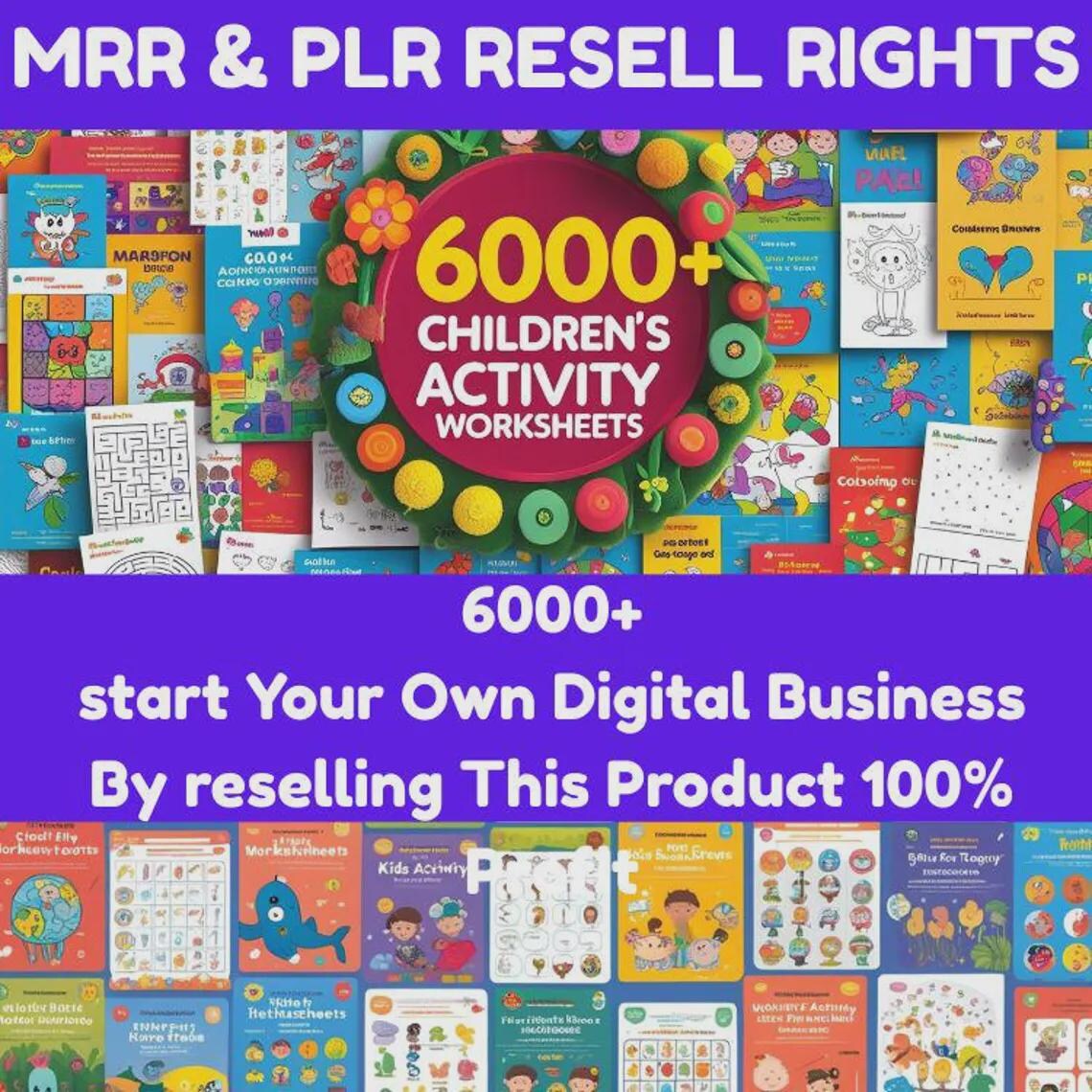 Kids Learning Activity Worksheets: 6000+ Printable Pages (digital ...