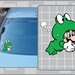 FROG MARIO Cartoon vinyl decal from Super Mario Bros. 3 | Etsy