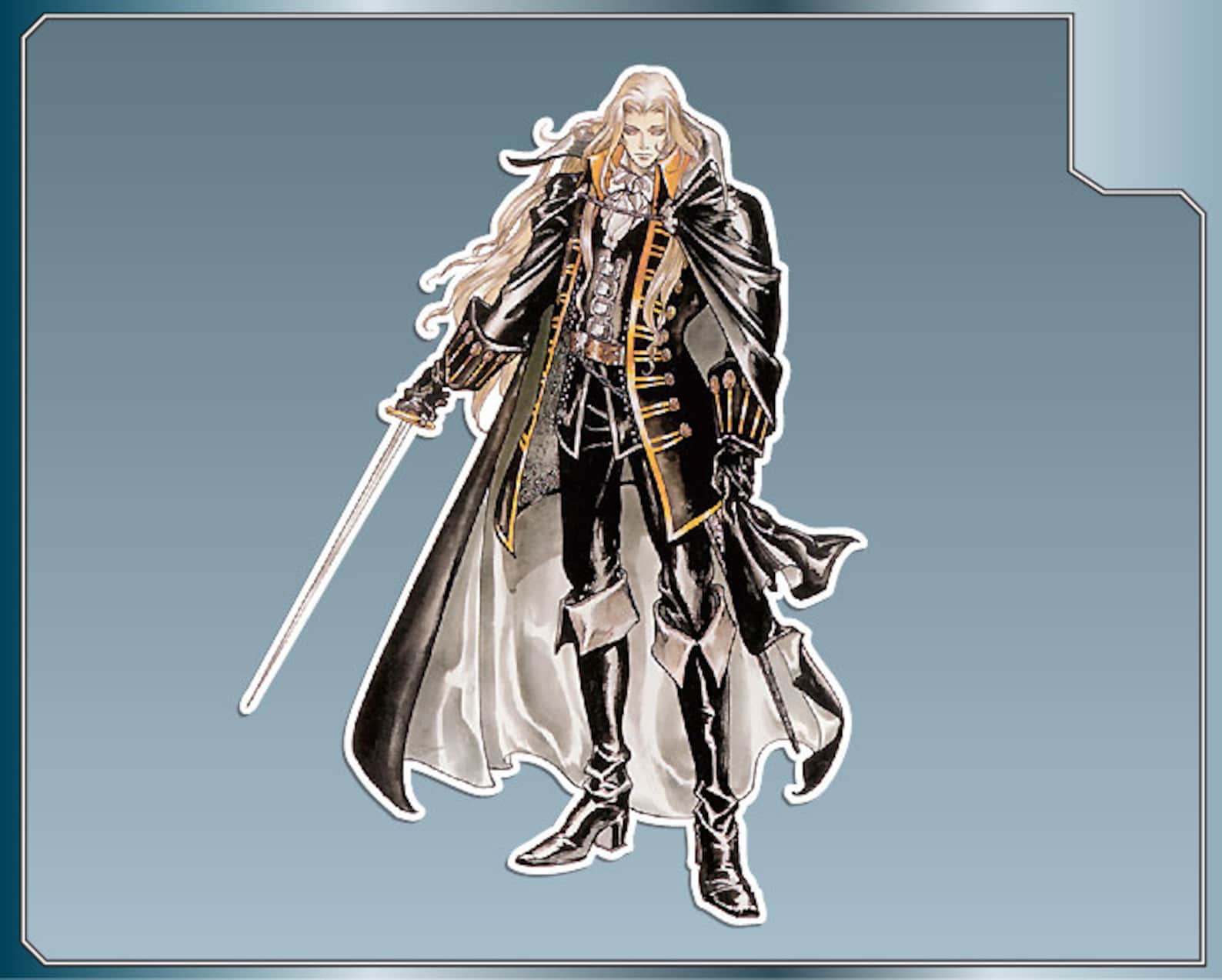 ALUCARD Vinyl Decal No. 1 From Castlevania Symphony of the - Etsy