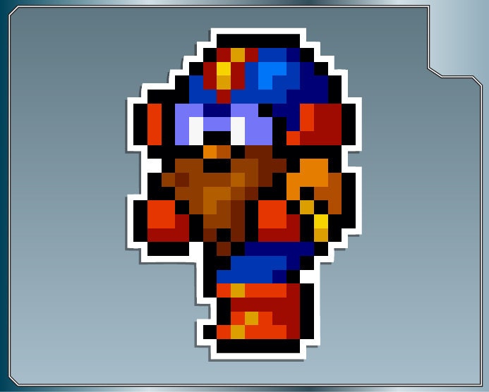 CID Sprite No. 1 From Final Fantasy IV 8 Bit Vinyl Decal | Etsy