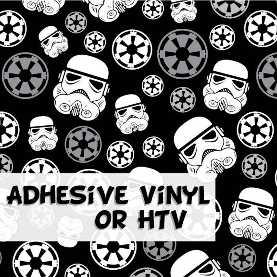 Stormtrooper Pattern #1 Adhesive Vinyl or HTV Heat Transfer Vinyl for ...