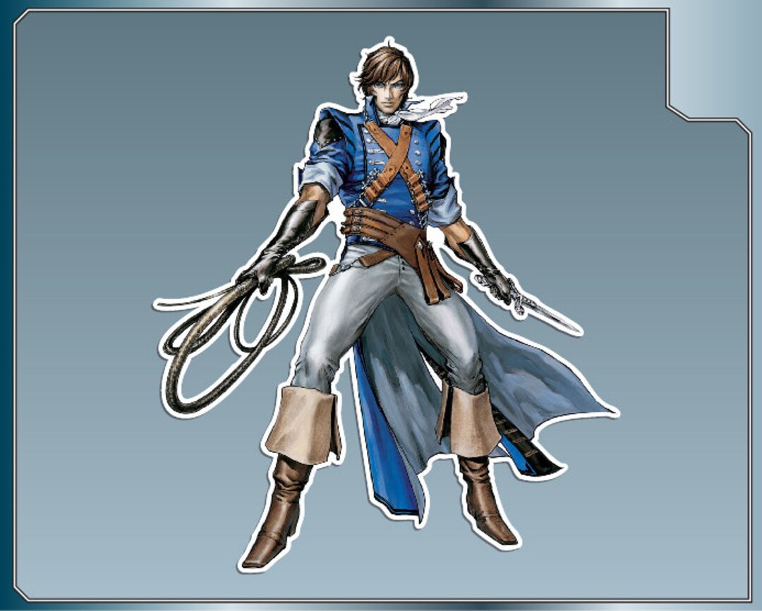 RICHTER BELMONT Vinyl Decal No. 1 From Castlevania Symphony of the ...