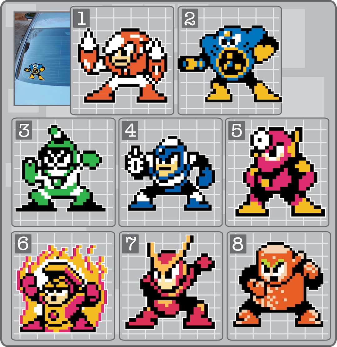 Mega Man 6 Boss Sprite