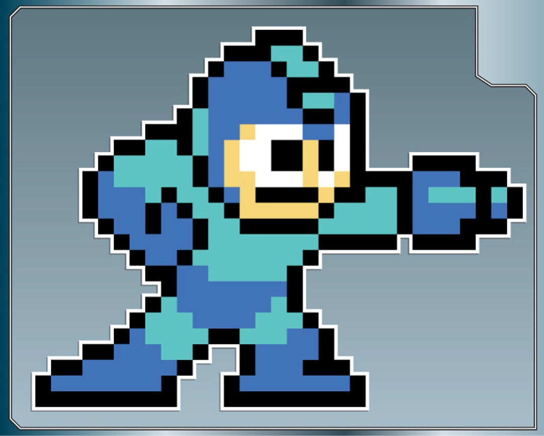 Megaman 8 Bit Sprite