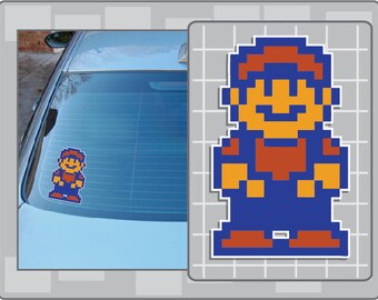 TOAD 8bit Sprite Vinyl Decal No. 2 From Super Mario Bros. 2 | Etsy