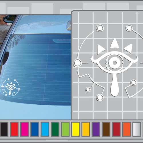 SHEIKAH Symbol Logo No. 2 From the Legend of Zelda Cut Vinyl - Etsy