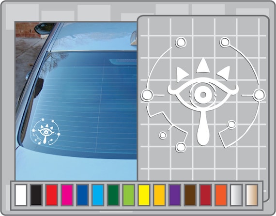 SHEIKAH Symbol Logo No. 2 From the Legend of Zelda Cut Vinyl | Etsy