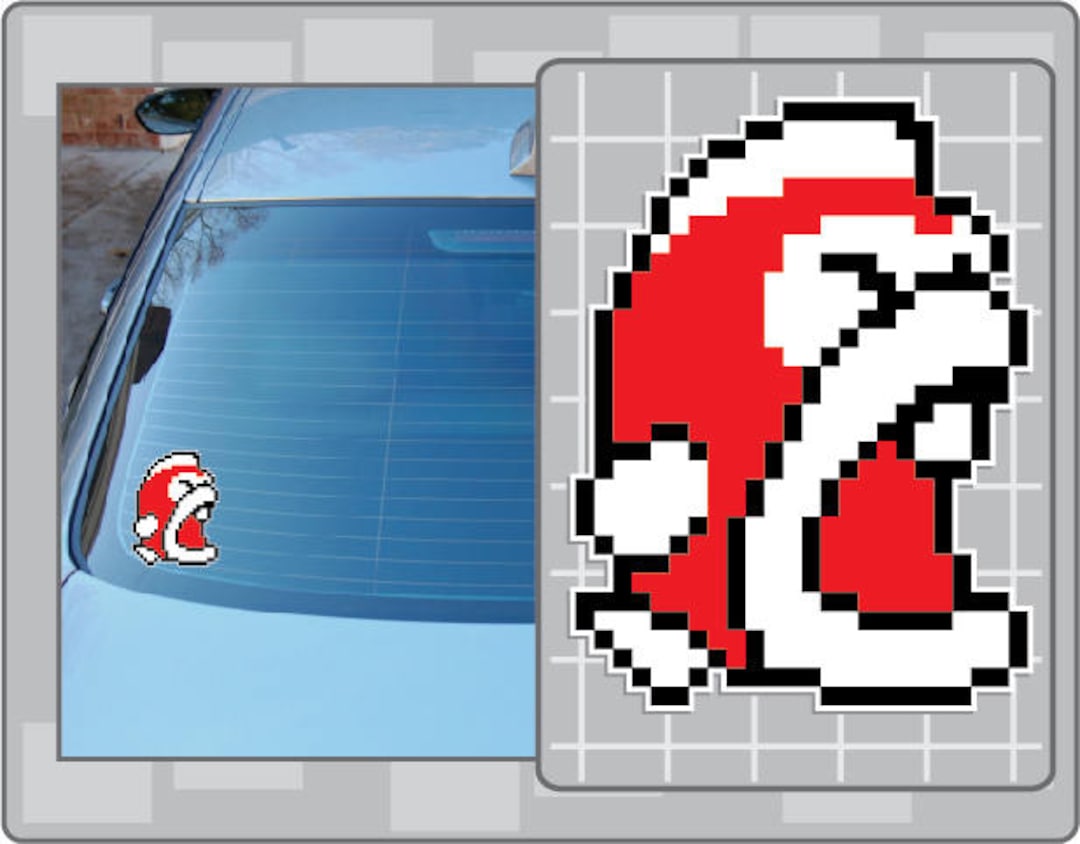 BIG BERTHA Sprite Vinyl Decal From Super Mario Bros. 3 Boss Bass ...