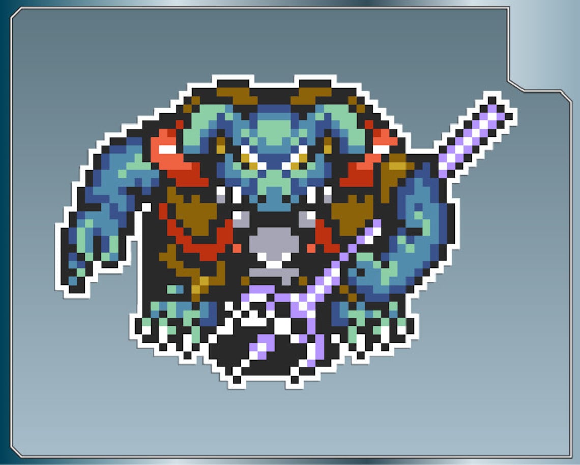 GANON Sprite Vinyl Decal From the Legend of Zelda A Link to - Etsy