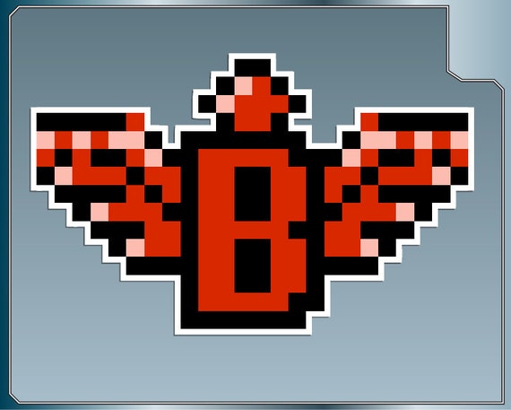 FORCE FIELD Falcon Sprite Vinyl Decal From Contra Barrier - Etsy