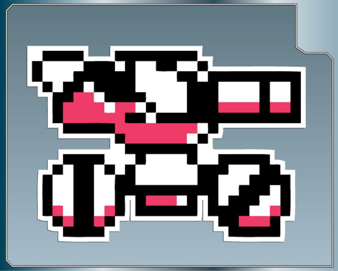 TANK CAR Sprite Vinyl Decal From Blaster Master Car Window Laptop Decal ...