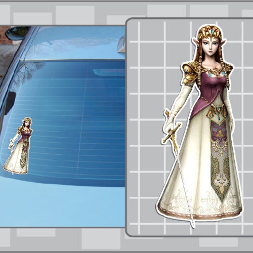 Wolf LINK and MIDNA Vinyl Decal From the Legend of Zelda - Etsy