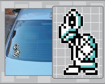 BANZAI BILL Sprite Vinyl Decal From Super Mario Bros. Sticker | Etsy
