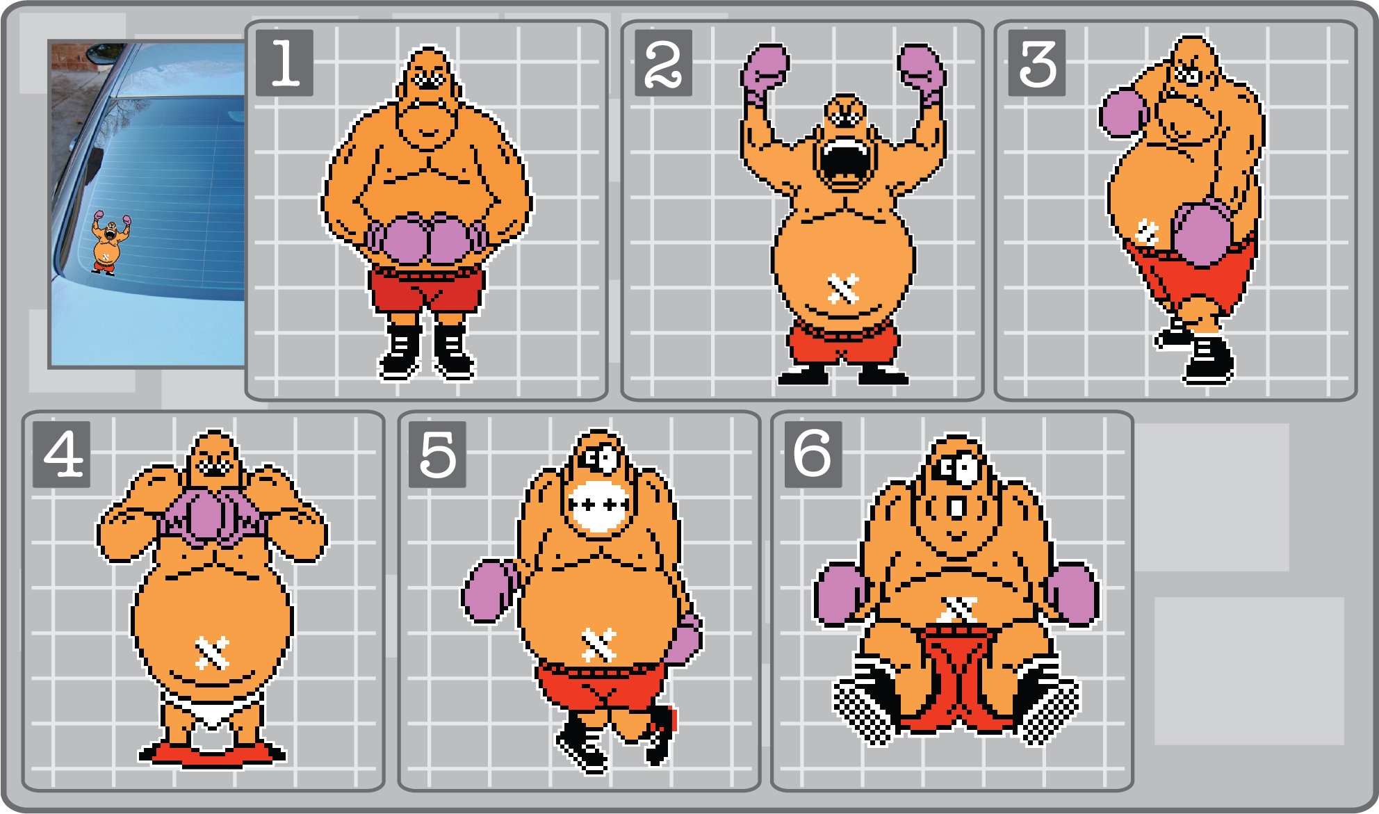 King Hipo Punch Out Sprites OC) I Drew King Hippo And Did A Sketch Of