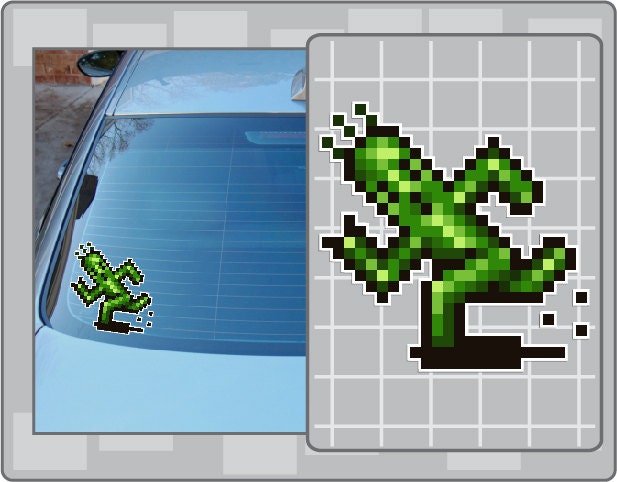 CACTUAR Sprite From Final Fantasy Vinyl Decal Classic NES | Etsy