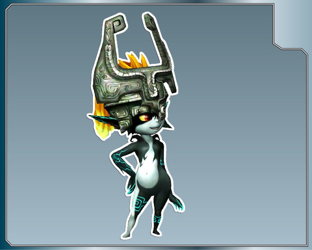 MIDNA Vinyl Decal No. 1 From the Legend of Zelda Twilight Princess ...